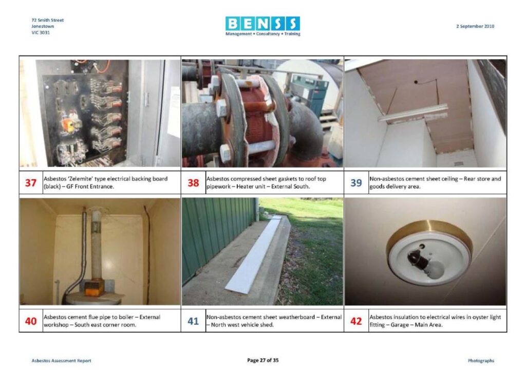 Workplace Asbestos Audits - BENSS Australia
