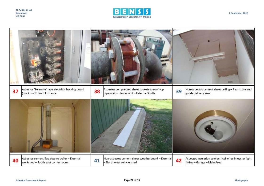 Workplace Asbestos Audits - BENSS Australia